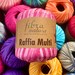Raffia Yarn Fibra Natura Raffia Multi 90 M / 35 G Paper Yarn - Etsy