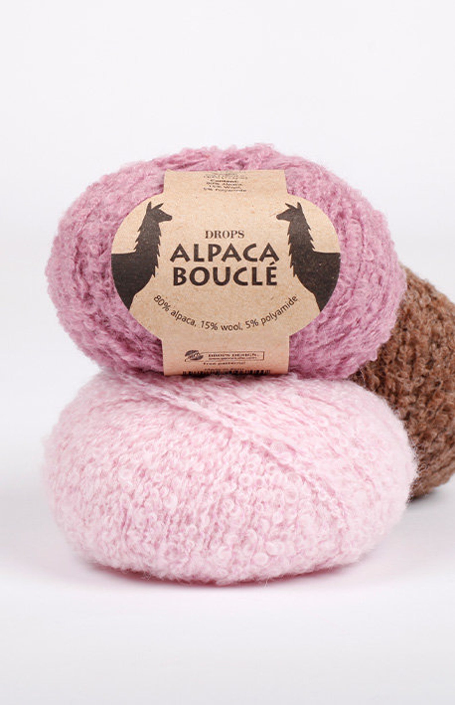 DROPS Yarn Alpaca Boucle Yarn Drops Alpaca Loop Yarn Soft - Etsy