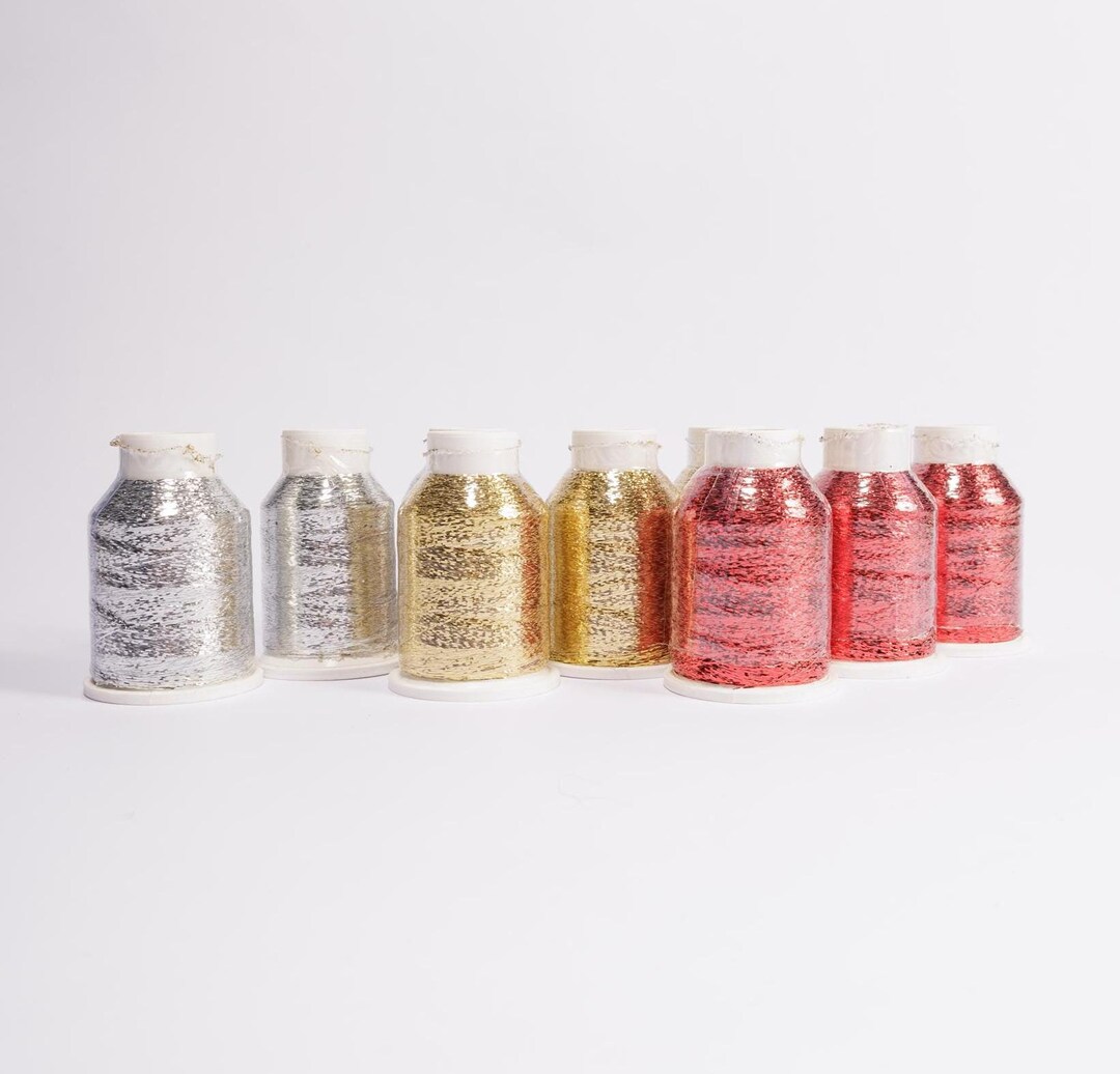 Metallic Yarn Drops Glitter Yarn Art Yarn Lurex Thread Sparkle Yarn ...