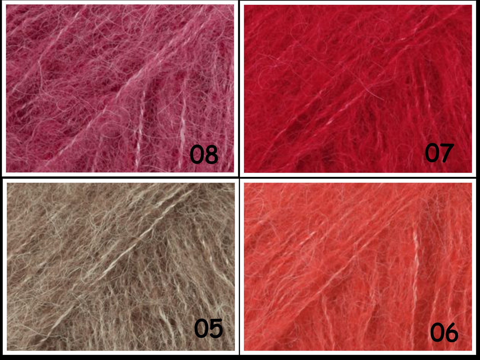 Alpaca Yarn DROPS Brushed Alpaca Silk Lace Yarn Chunky Yarn | Etsy