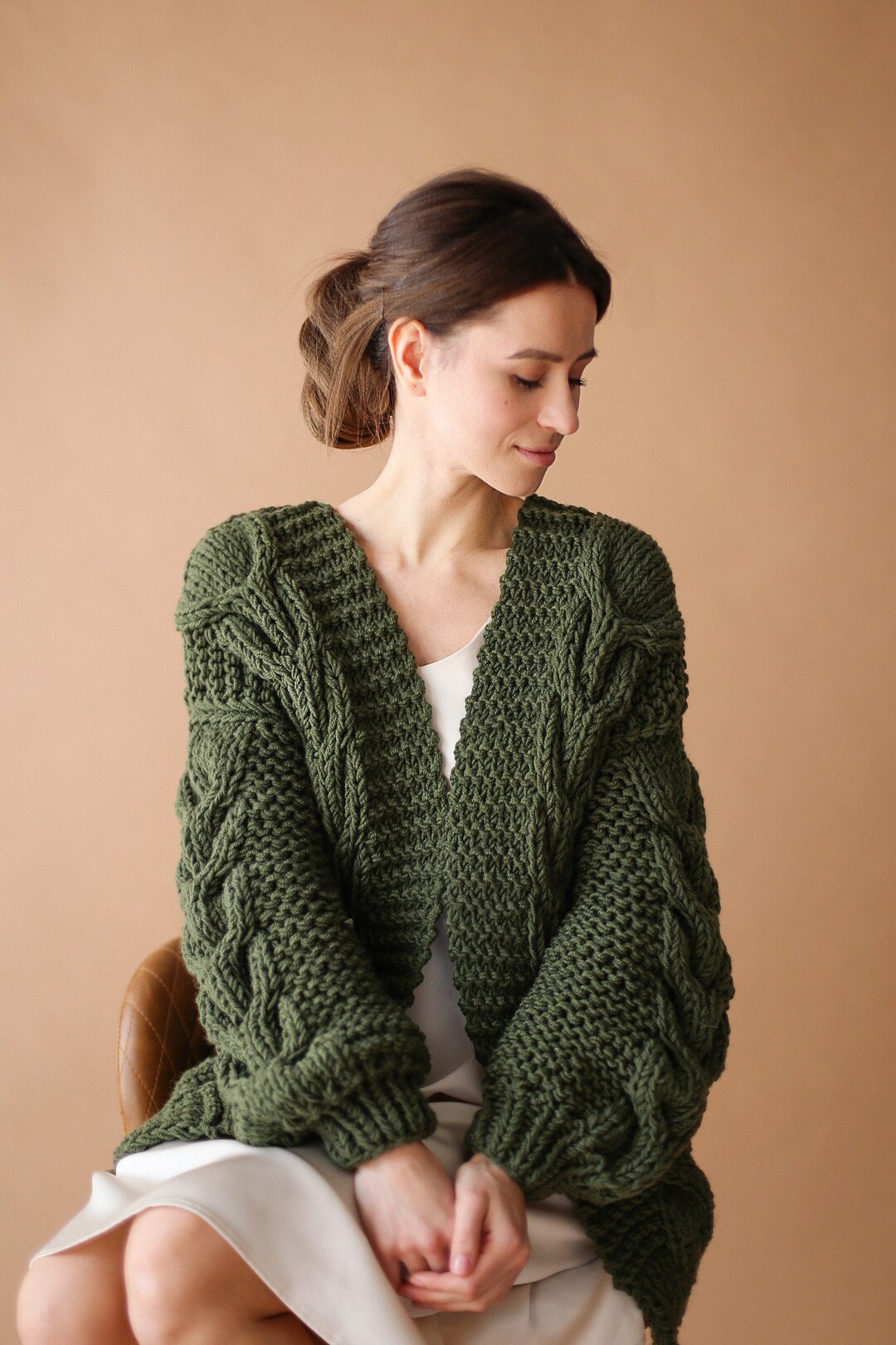 Wedding Cover up Wool Jacket Women Green Wool Cardigan Bridal Jacket ...