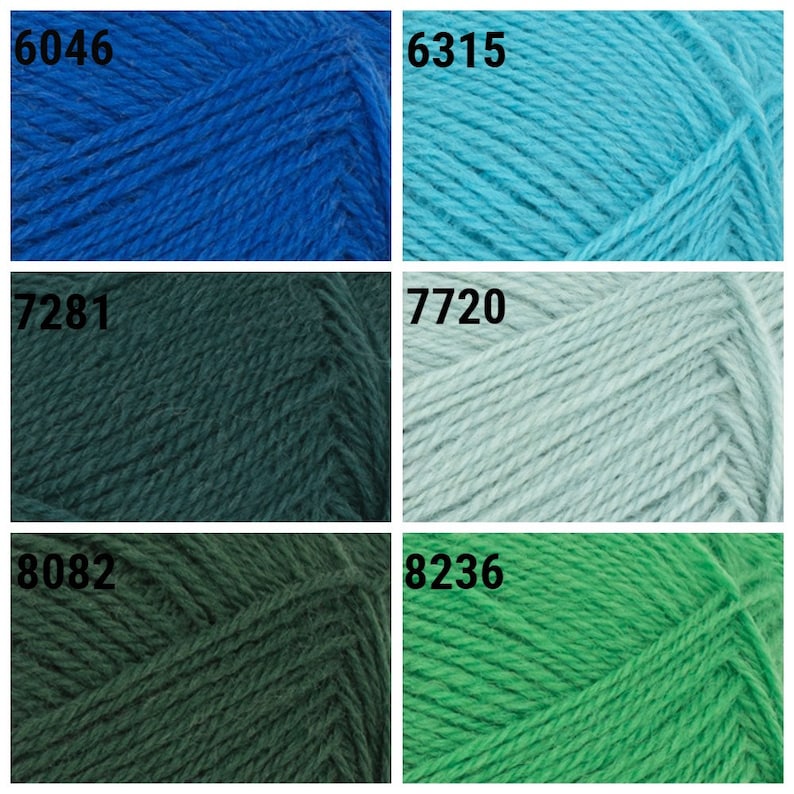 Wool Yarn TYNN PEER GYNT Sandnes Garn Yarn Wool Sock Yarn 50g / 205m ...