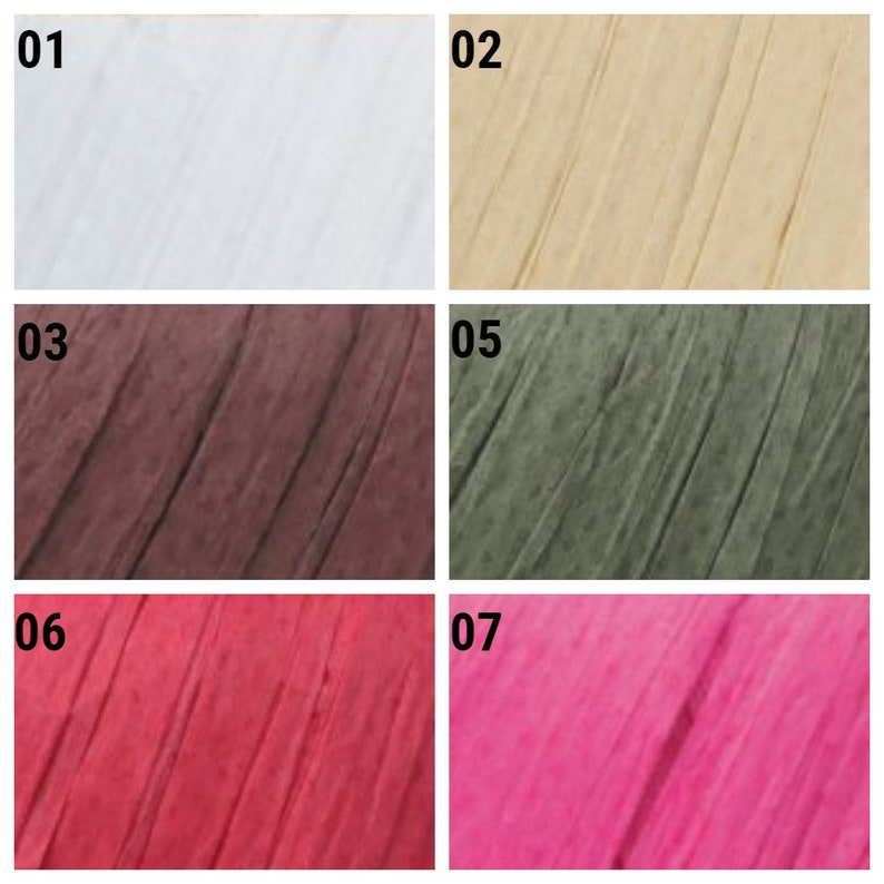 Raffia Yarn Fibra Natura Raffia 40 G / 90m Paper Yarn Macrame - Etsy