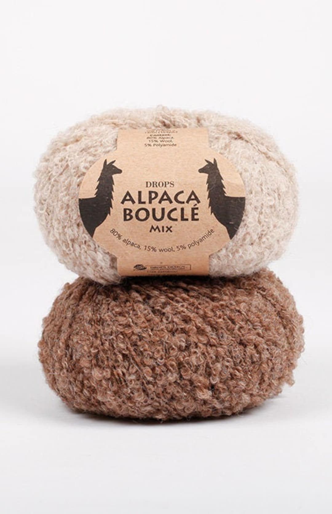 DROPS Yarn Alpaca Boucle Yarn Drops Alpaca Loop Yarn Soft Alpaca Yarn ...