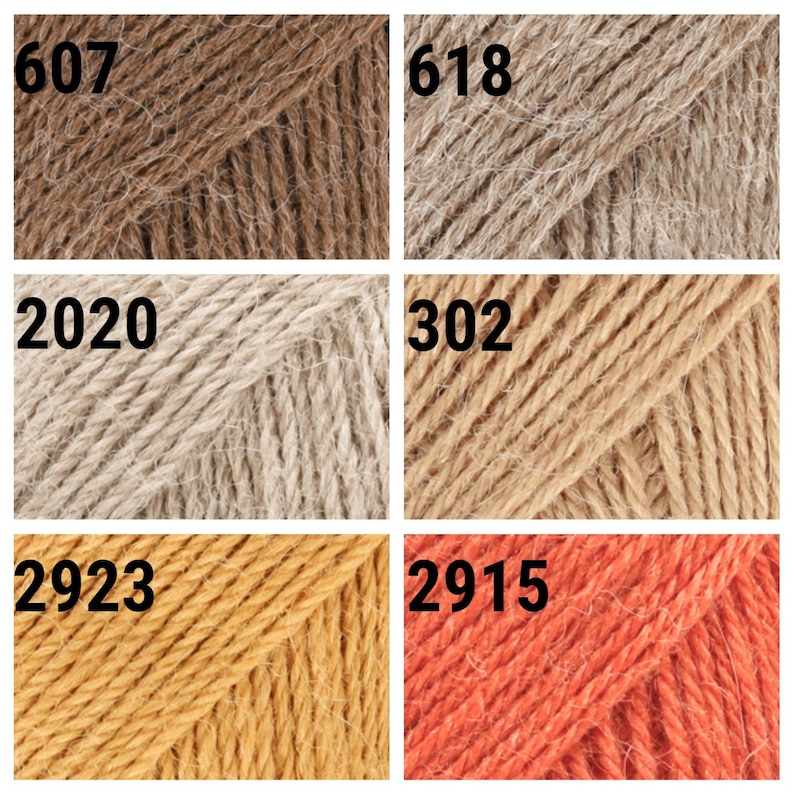 Alpaca Yarn DROPS Alpaca Wool Harn Pure Wool Alpaca Scarf | Etsy