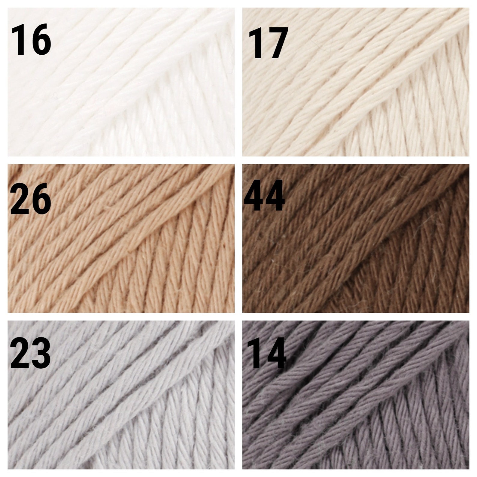 Cotton Yarn DROPS Paris Art Yarn Macrame Cord Natural Yarn | Etsy