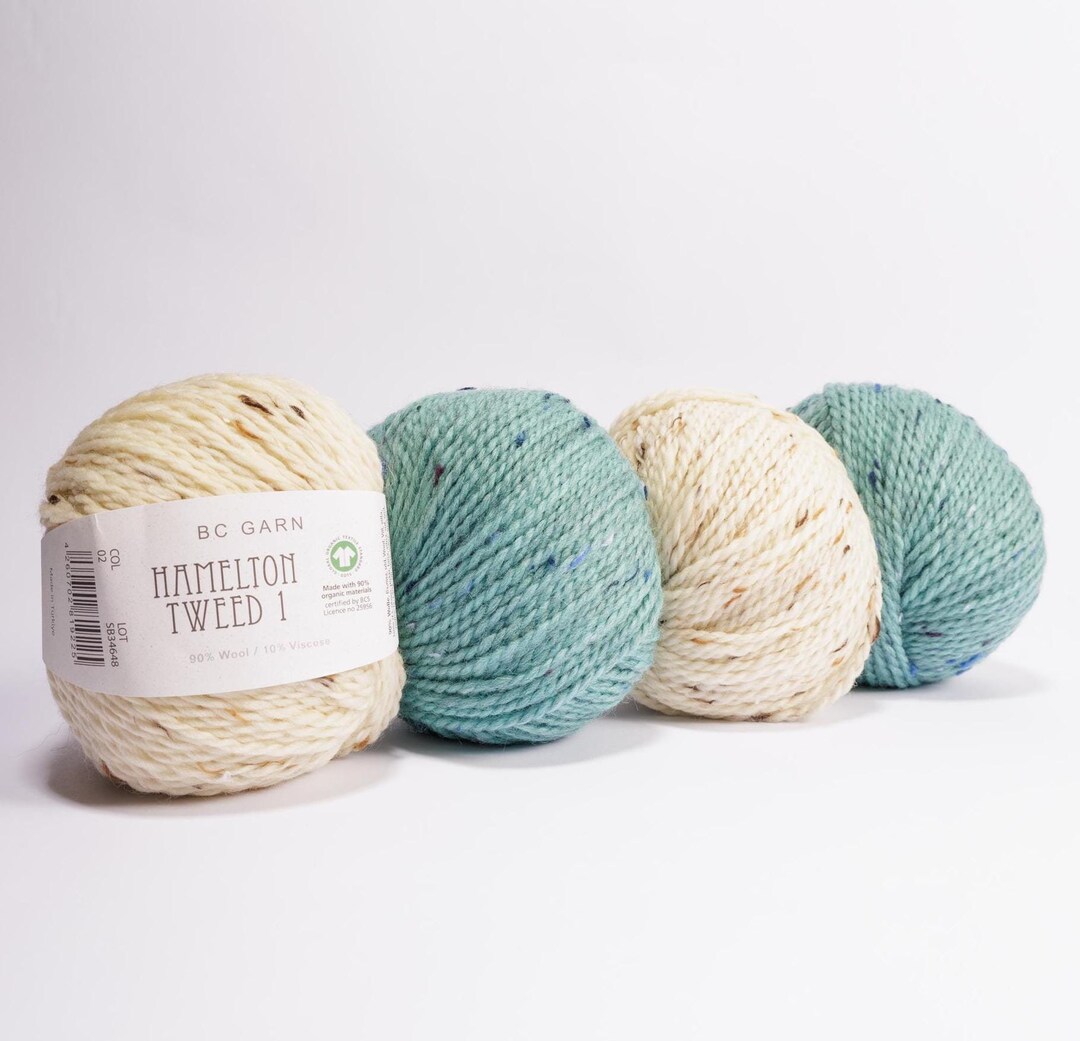BC Garn Hamelton Tweed 2 GOTS Yarn Organic Yarn Tweed Yarn Knitting ...