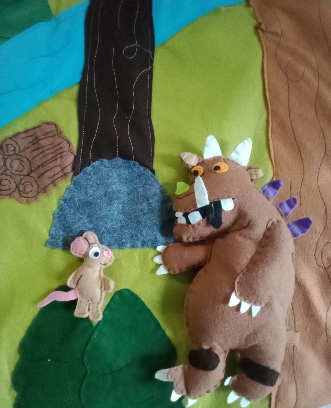 Story Rug to Tell Gruffalo - Etsy