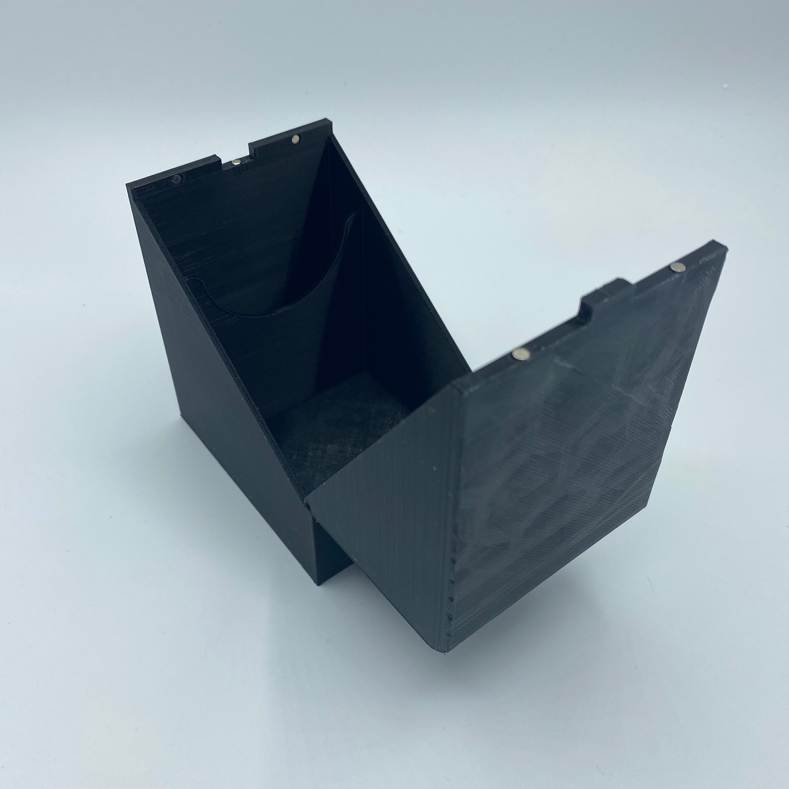 Customizable 3D Printed Flappy Single Deck Box. Multiple Sizes. MTG ...