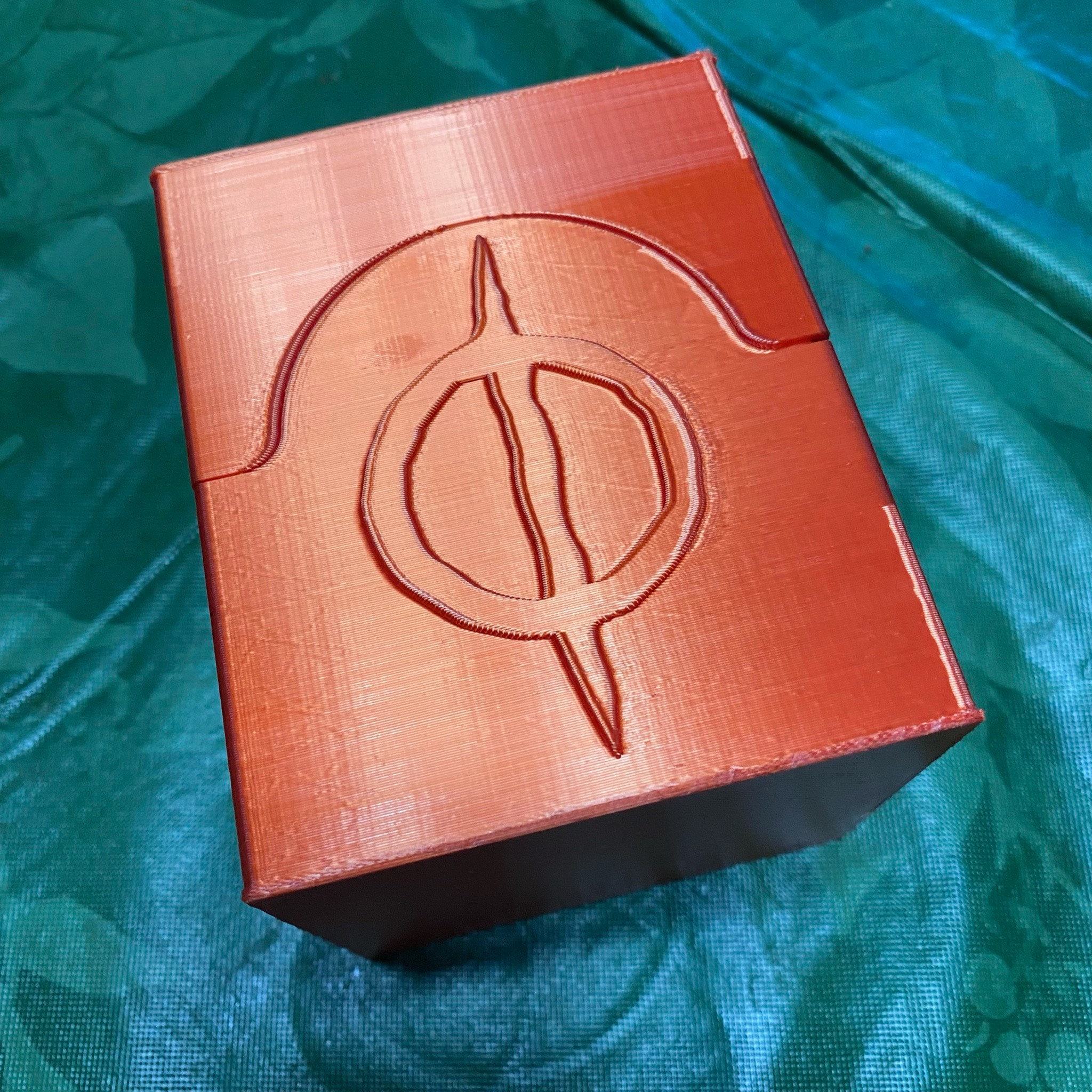 Customizable 3D Printed Single Deck Box. Fits 100 Double | Etsy