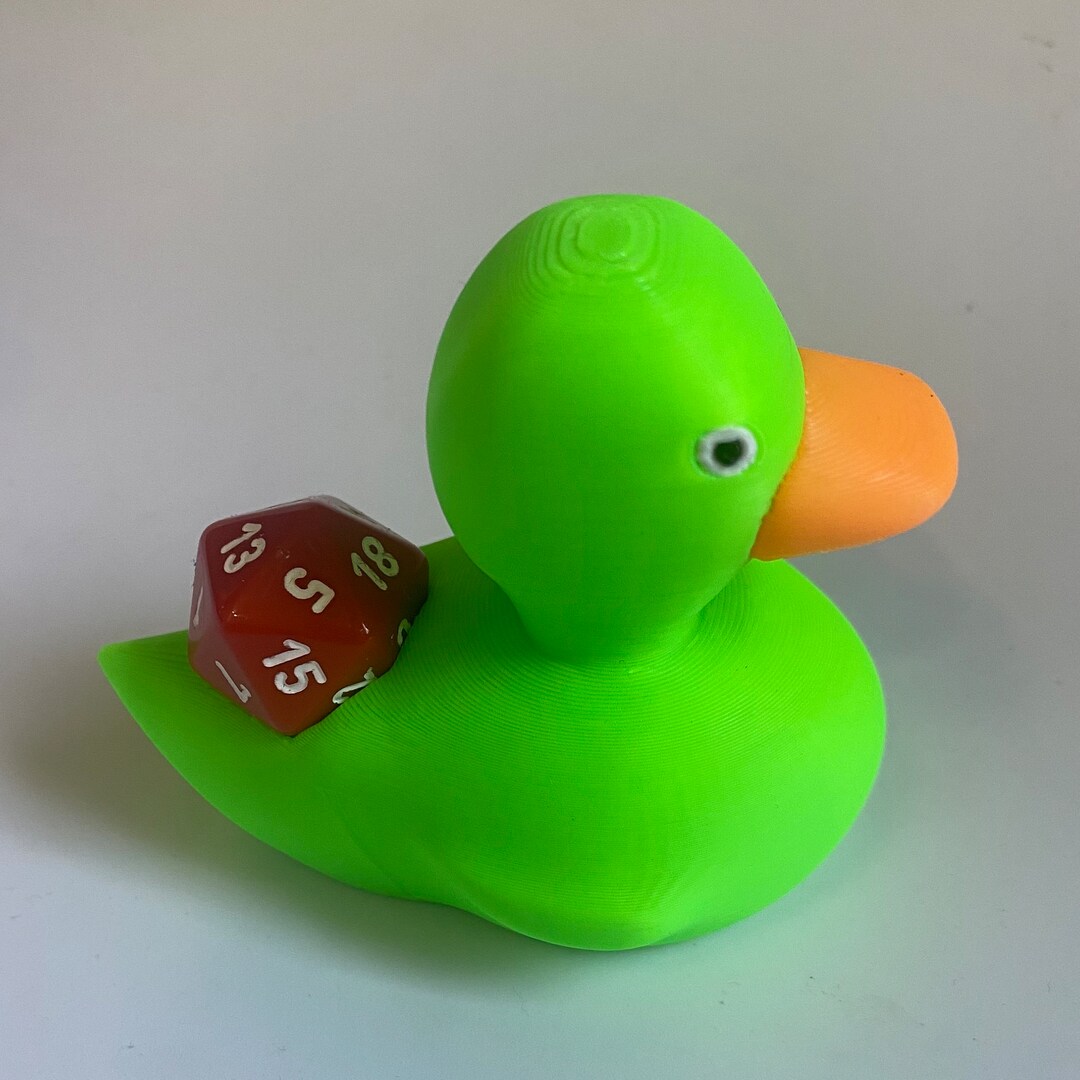 Mama Duck Dice Buddy / Guardian Holds 22mm D20 - Etsy