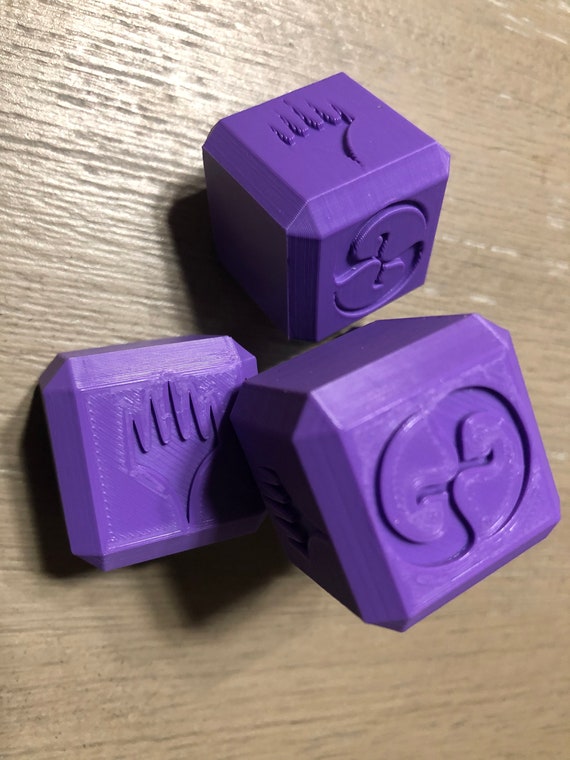 3D Printed Planechase Dice. Planar Die Set. - Etsy