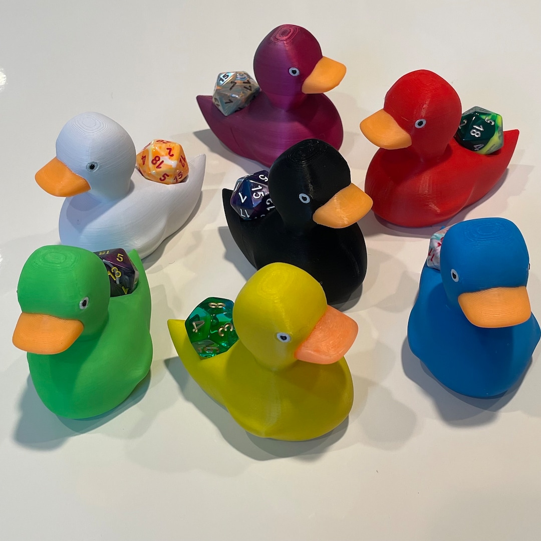Mama Duck Dice Buddy / Guardian - Holds 22mm D20! - Etsy