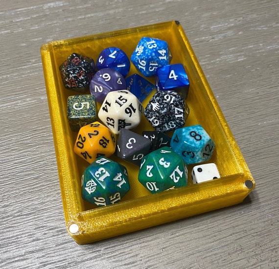 3D Printed Compact Dice Tray Carrier. | Etsy