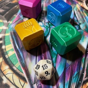3D Printed Planechase Dice. Planar Die Set. - Etsy