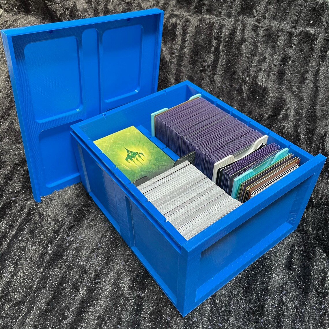 Small 3D Printed Deck Box. Fits up to 4 Double-sleeved Magic | Etsy