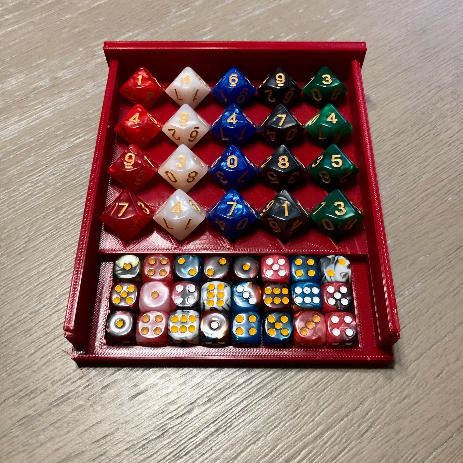 3D Printed Commander Dice Box. MTG. Magic the Gathering - Etsy