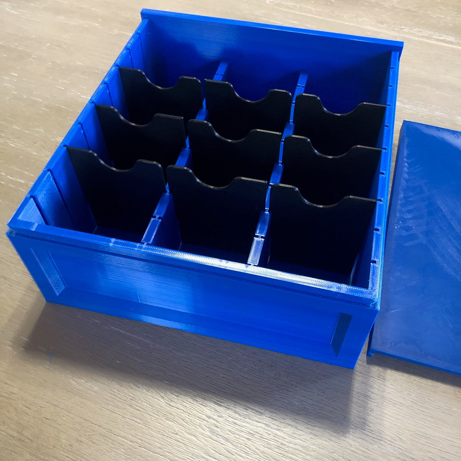 Massive 3D Printed Deck Box. Fits up to 9 Double-sleeved Magic the ...