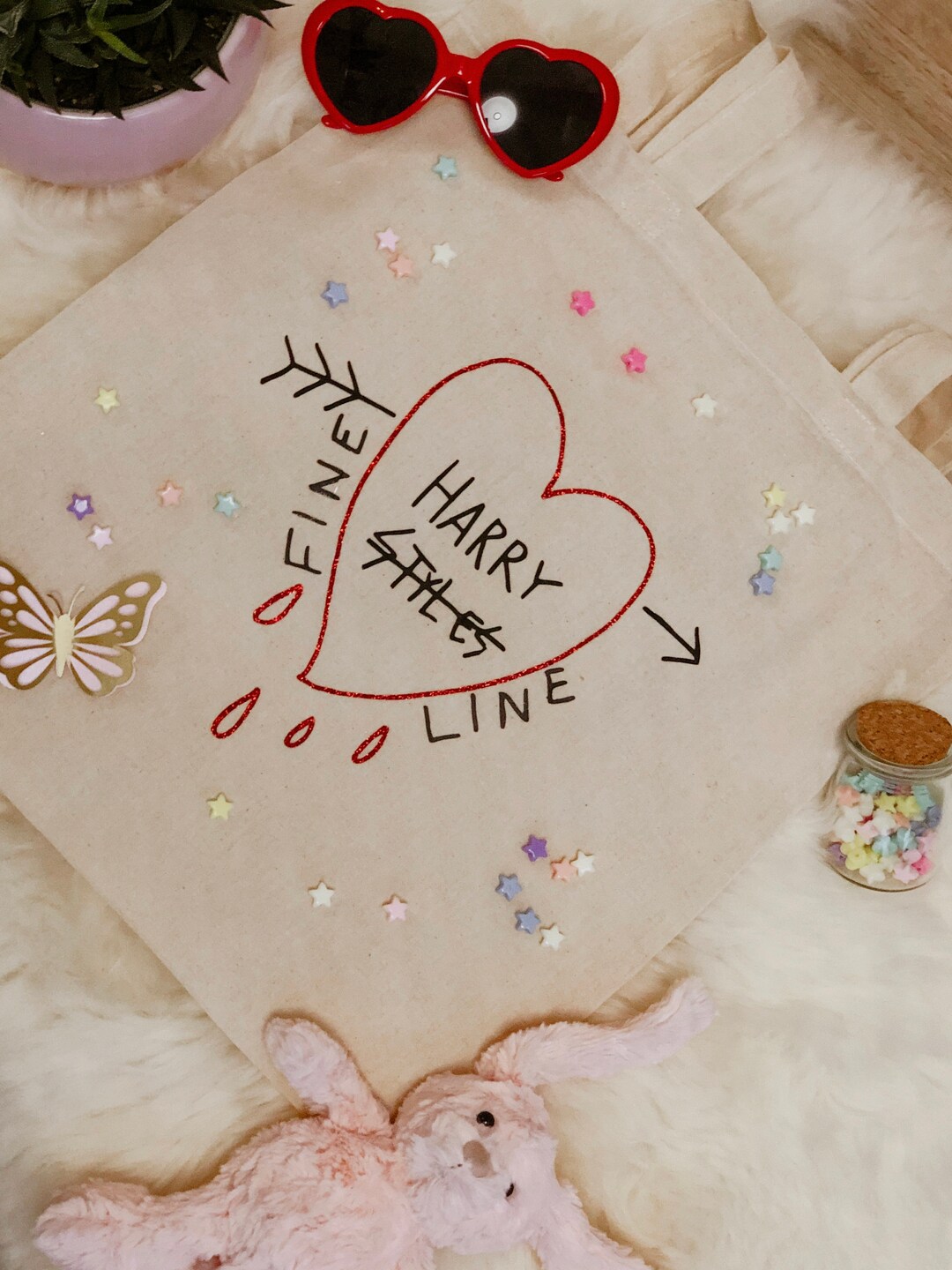 Harry Styles Fine Line Tote Bag - Etsy