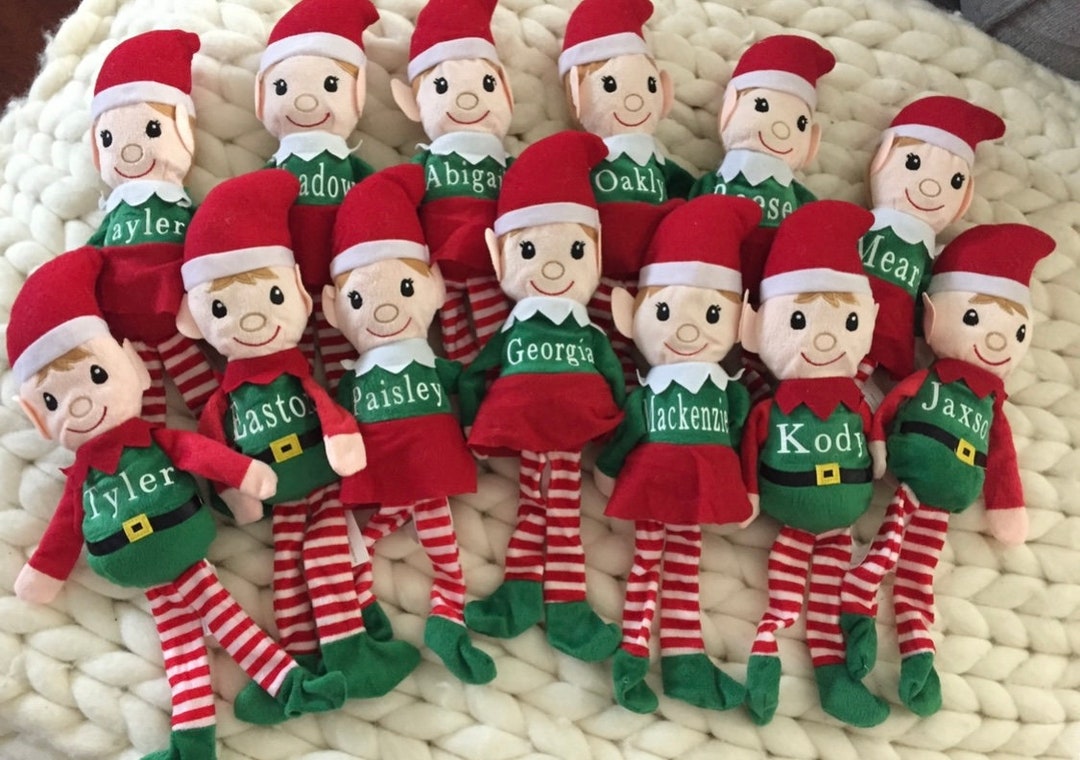 Personalized Christmas Elves - Etsy Canada