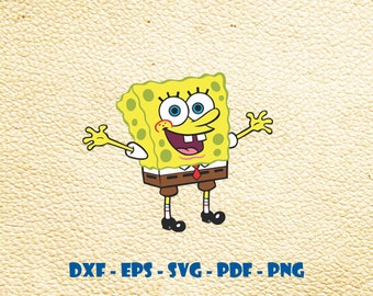 Spongebob svg | Etsy