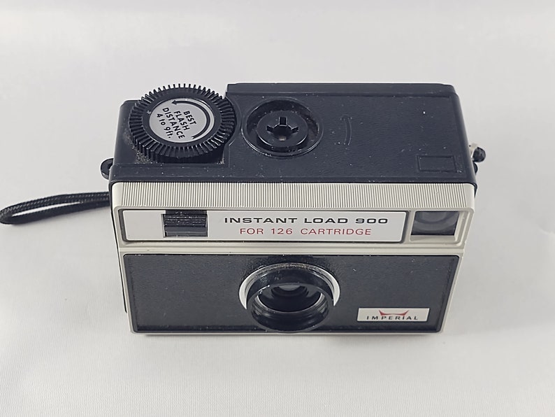 Vintage Imperial Instant Load 900 Camera for 126 Cartidge Film - Etsy