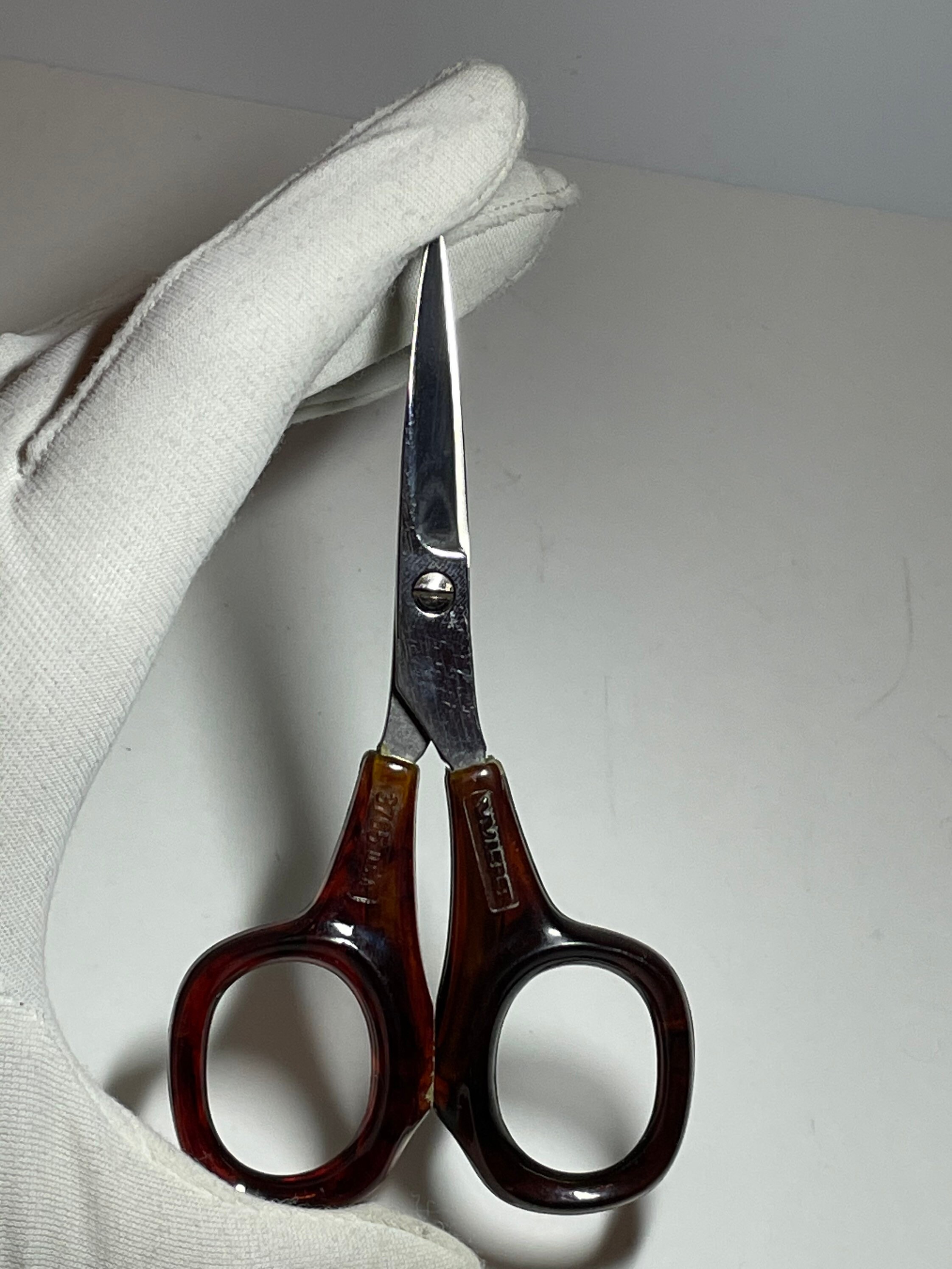 Wiss 3765 sewing embroidery scissors with faux tortoise shell | Etsy