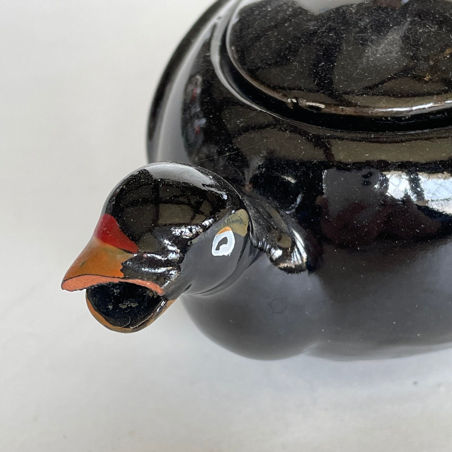 Redware Chicken Stacking Teapot and Creamer. Made in Japan. in - Etsy