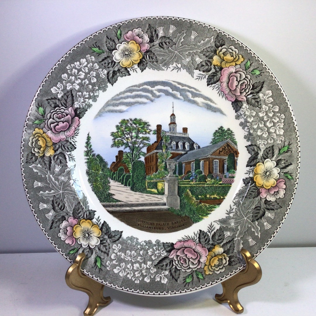 Beautiful Old English Staffordshire Ware Governors Palace Garden ...