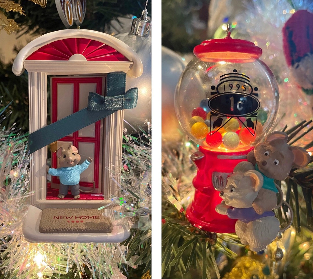 Choice of Two 1990s Hallmark Mouse 1999 New Home or Illuminated Mice ...