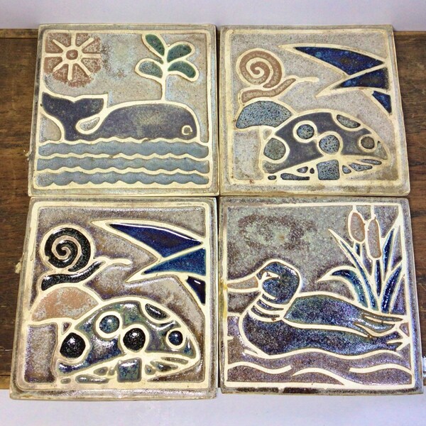 Mushroom Tile - Etsy