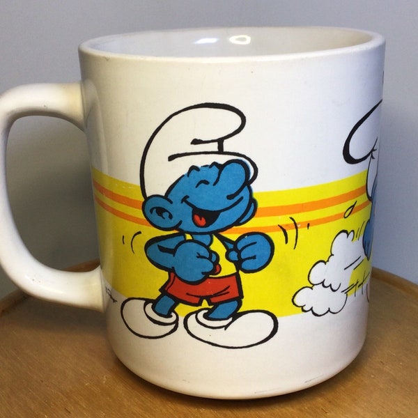 Smurf Mug - Etsy