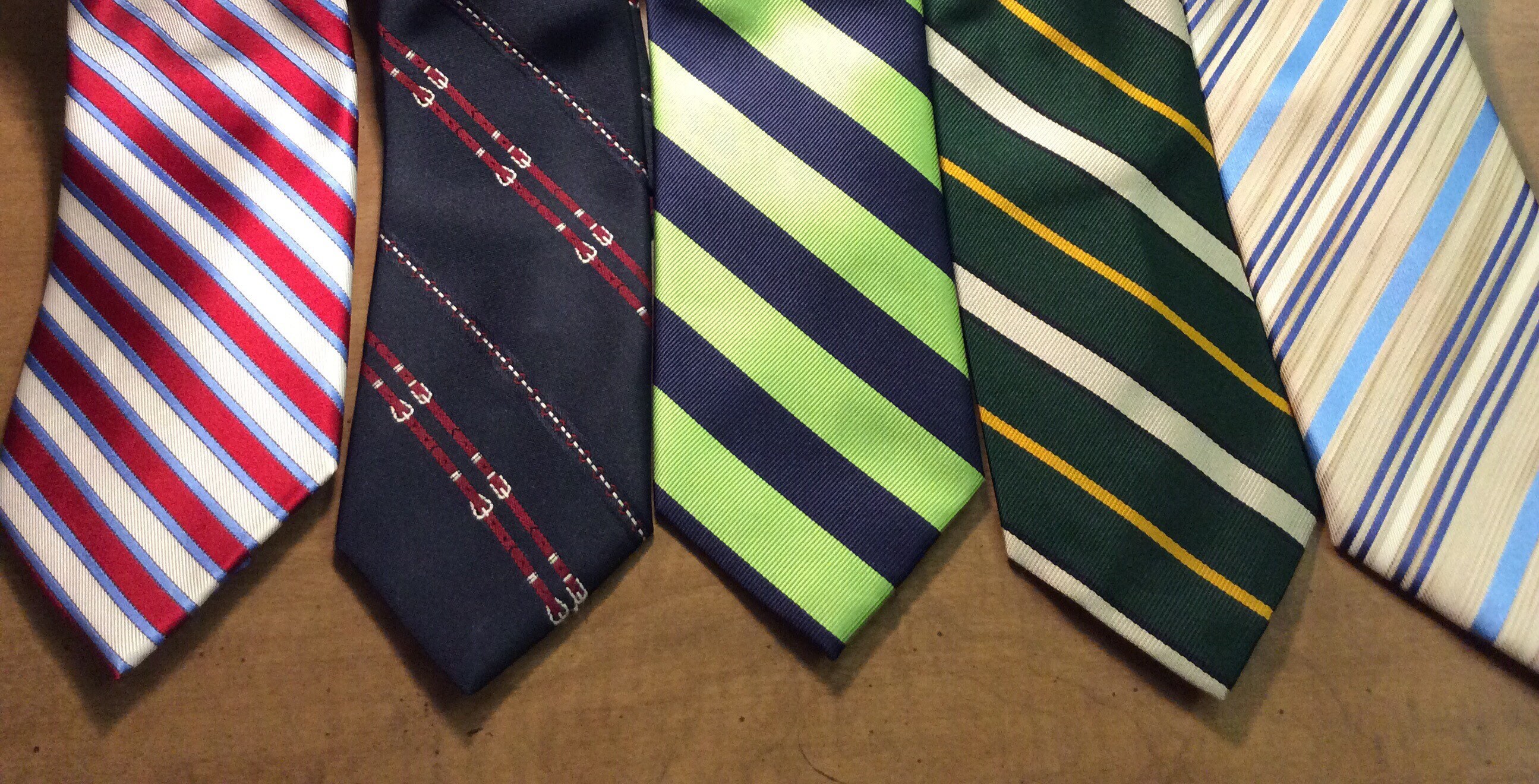 Polyester Striped Ties