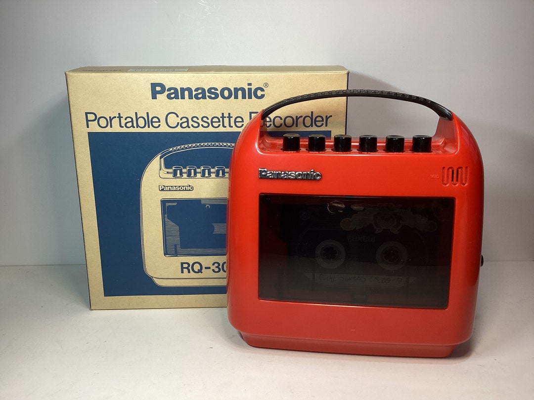1970s Panasonic RQ-304S Red Cassette Player Recorder. Excellent ...