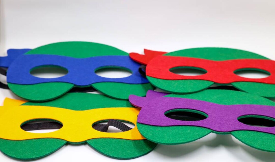 Ninja Turtles Masquerade Mask Party Mask for Kids, Children Party Favor ...