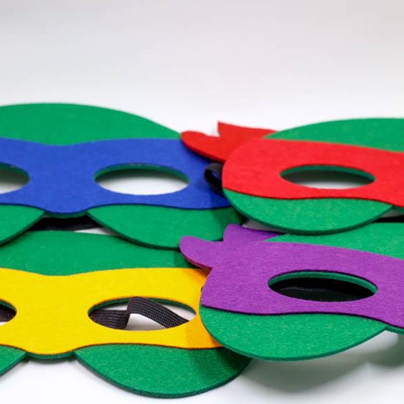 Ninja Turtle Mask - Etsy