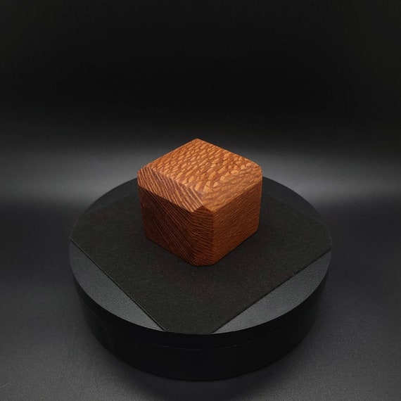 Exotic Wood Ring Box/leopard Wood - Etsy