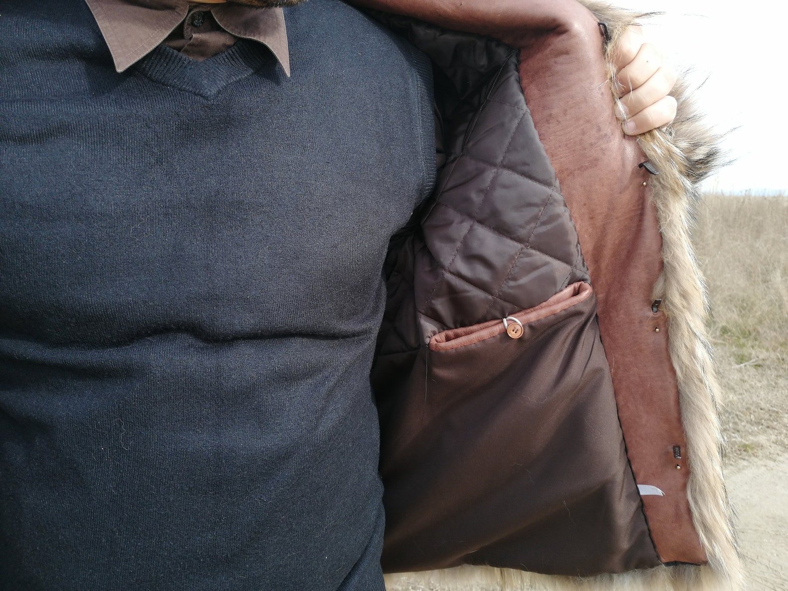 Coyote Hooded Men Jacket - Etsy