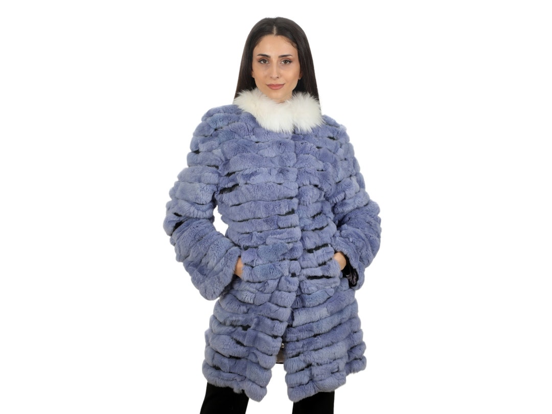Purple Rex Rabbit Coat - Etsy