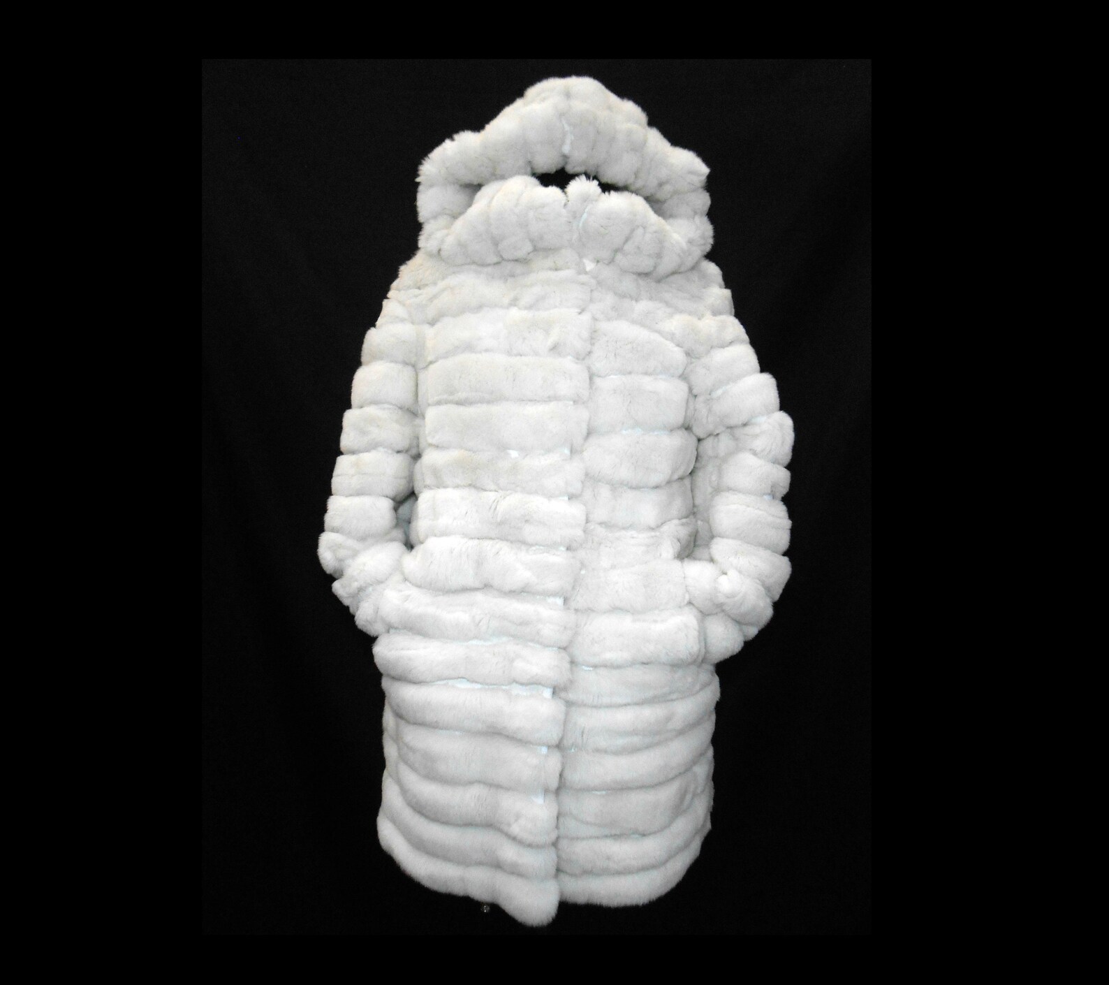 White Rex Rabbit With Hood | Etsy