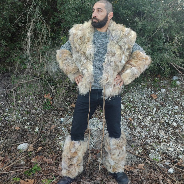 Viking Fur Mantle - Etsy