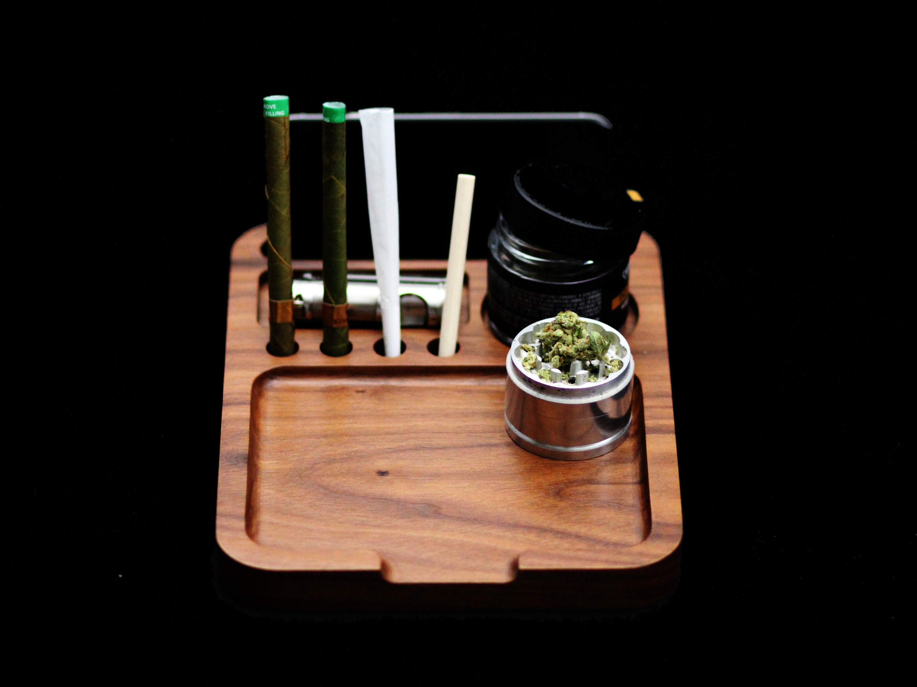 Cannabis Rolling Tray Small Personalize - Etsy