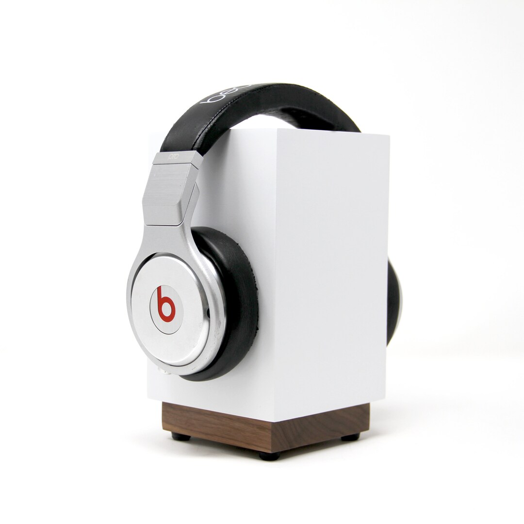 Elegant Headphone Stand - Kotai Collection - Satin White - Etsy