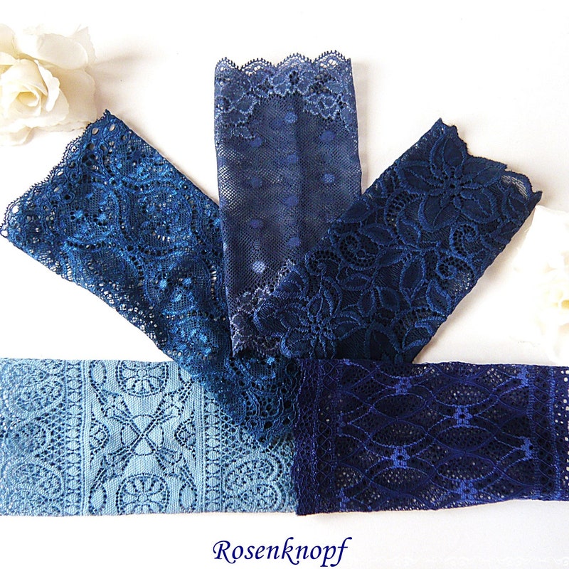 Stulpen elegant dunkelblau - Etsy.de