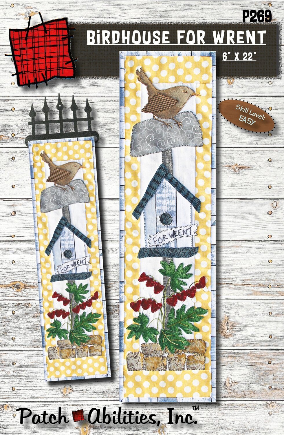 Birdhouse for Wrent Patch Ability Pattern - Etsy