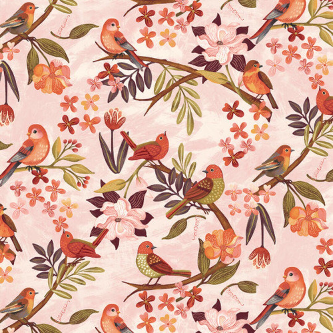 Canyon Bird Blush Bird Allover - Etsy