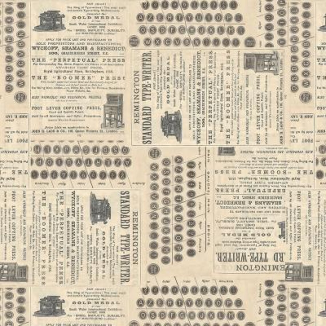 Tim Holtz Neutral Palette Collection - Typewriter #254 - Etsy