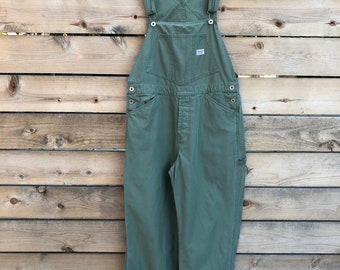 Green overalls | Etsy
