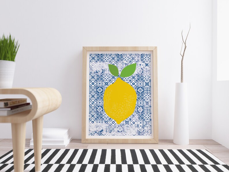 Lemons Art Print, Amalfi Lemons, Italy, Amalfi, Lemons Poster, Lemon ...