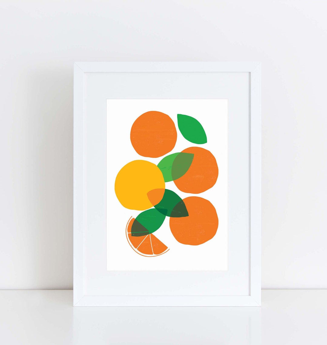 Oranges, Citrus, Oranges Poster, Fruits Art, Summer Poster, Gift Idea ...